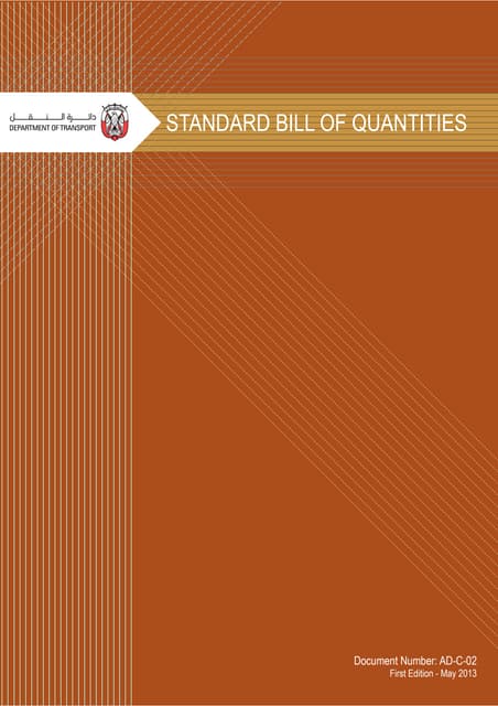 Bill Of Quantities bill-of-quantities