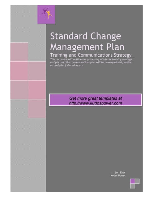 Change management models | PPTX