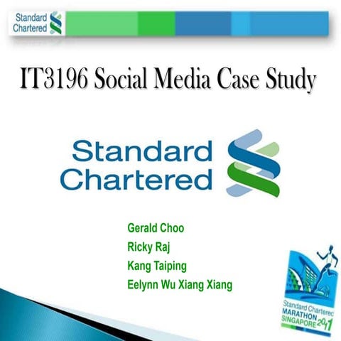 Standard chartered proposal presentation | PPTX
