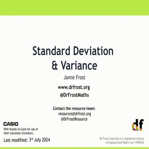 Standard Deviation and Variance - Lesson.pptx
