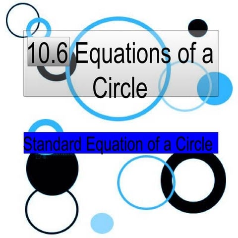 Center-Radius Form of the Equation of a Circle.pptx