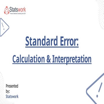 Standard Error Calculation and SEM Interpretation Services -.pptx