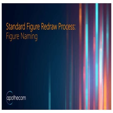 Standard figure redraw process: figure naming | PPTX
