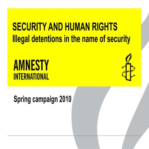 SECURITY AND HUMAN RIGHTS | PPT