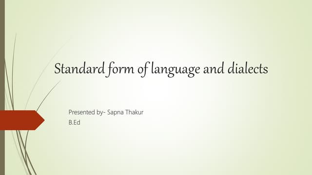 Characteristics and features of Language | PDF