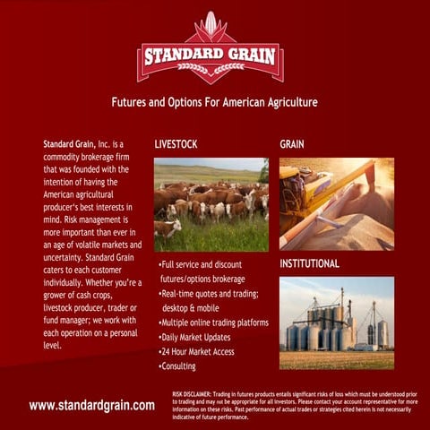 Standardgrain Slick Sheet | PPT | Commodities | Economy