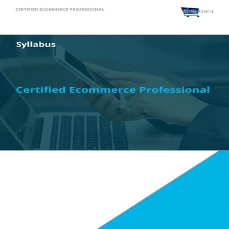 Indian institute of ecommerce certified ecommerce professional course ...