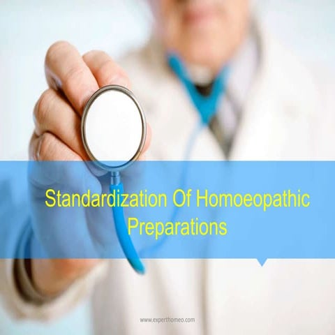 HOMOEOPATHIC POTENSTISATION (DYNAMISATION) | PPTX