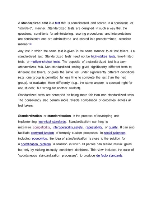 Norm referenced and Criterion Referenced Test | PPT