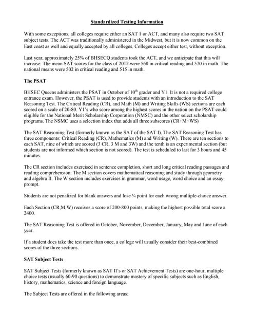 SAT Reading Basics for Beginners Power point | PPTX | Standardized ...