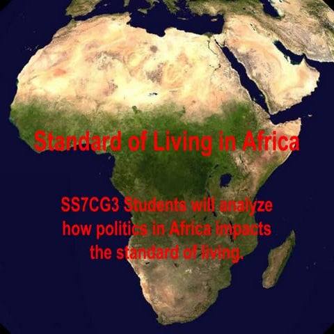 Environmental issues of africa | PPT