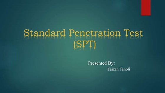 Plate load test ppt | PPTX | Geology | Science