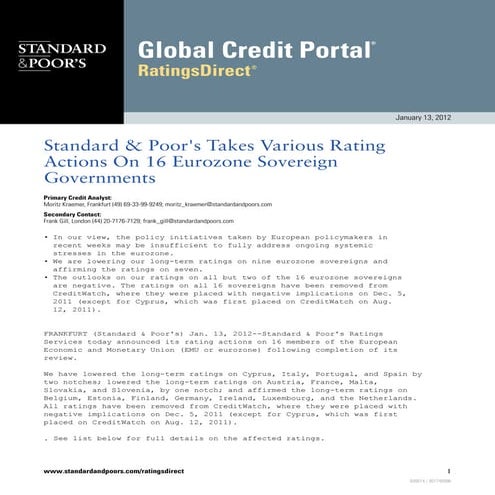 Dynamics of Ukraine's sovereign credit ratings | PDF