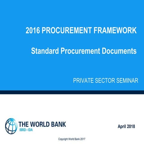 Standard Procurement DocumentspresentationApril2018.pptx