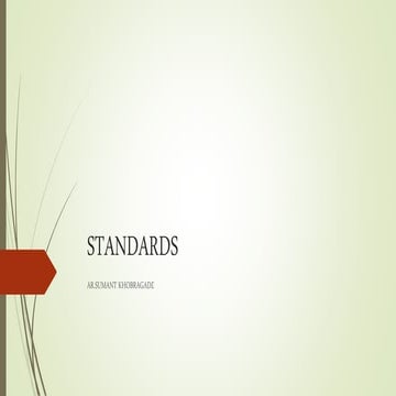 STANDARDS.pptx | Interior Decorating | Home & Garden