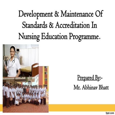 Presentation on Accreditation | PPT