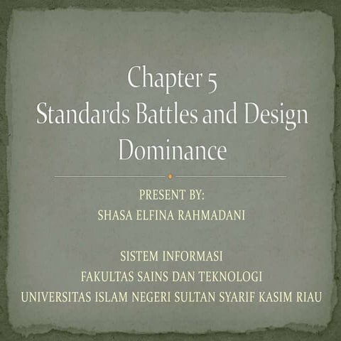 Standards battles and design dominance | PPTX