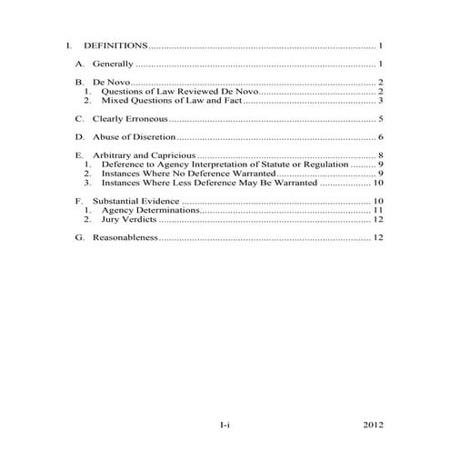 Standards of review definitions 9th circuit | PDF