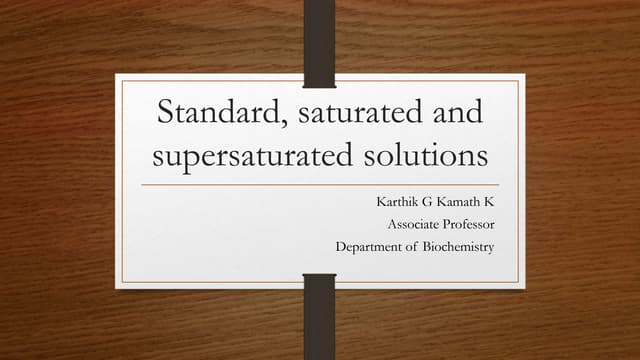 SATURATED vs. UNSATURATED Solutions PowerPoint.pptx
