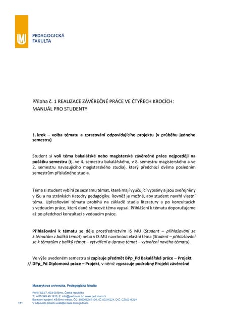 Diplomova prace ocima oponenta | PPT