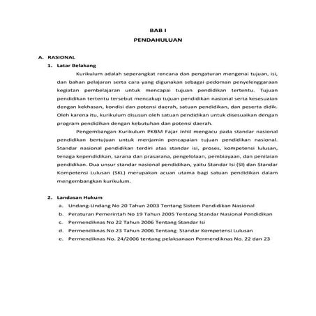 Standar Isi Muatan Standar Khusus 2 2 3 Pdf