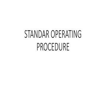 STANDAR OPERATING PROCEDURE.pptx