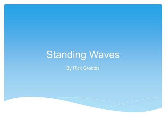 Standing Waves; LO6 Week 9 | DOCX | Surfing and Bodyboarding | Extreme Sports