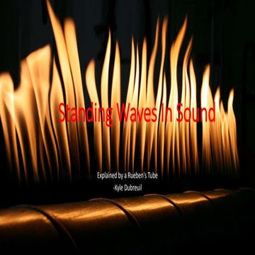 Standing waves in sound | PPTX