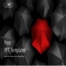 Stand Out Red Umbrella PowerPoint Templates.pptx