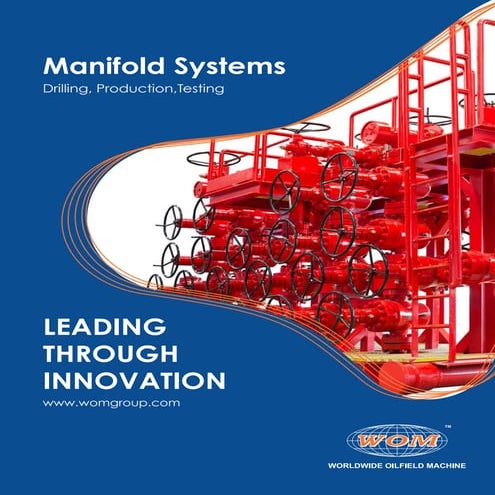 Standpipe Manifold, WOM Manifold Systems - Worldwide Oilfield Machine | PDF