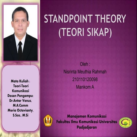 Stand Point Theory | PPTX