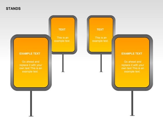 Stage with Icons Diagrams (for PowerPoint and Google Slides) | PPTX ...