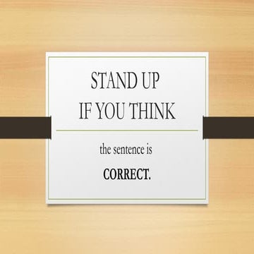 STAND UP activity - Future . | PPTX