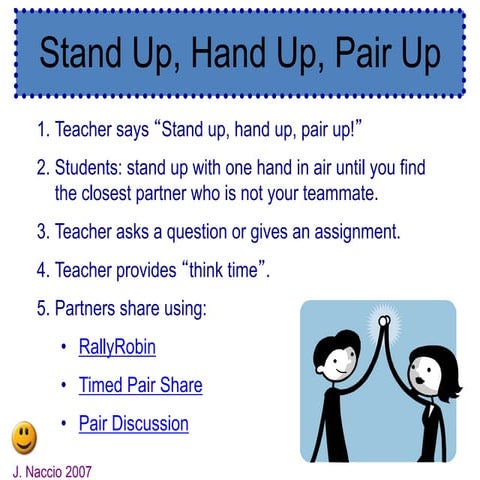 Stand uphanduppairup | PPTX