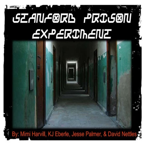 Stanford experiment cja 344 | PPTX