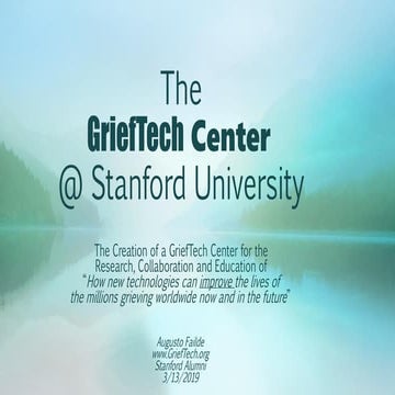 GriefTech Center™ | PDF