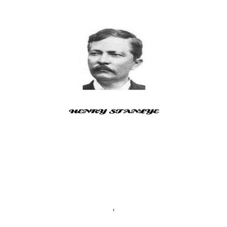 Henry Stanley | PDF