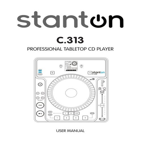 Stanton C313 | PDF