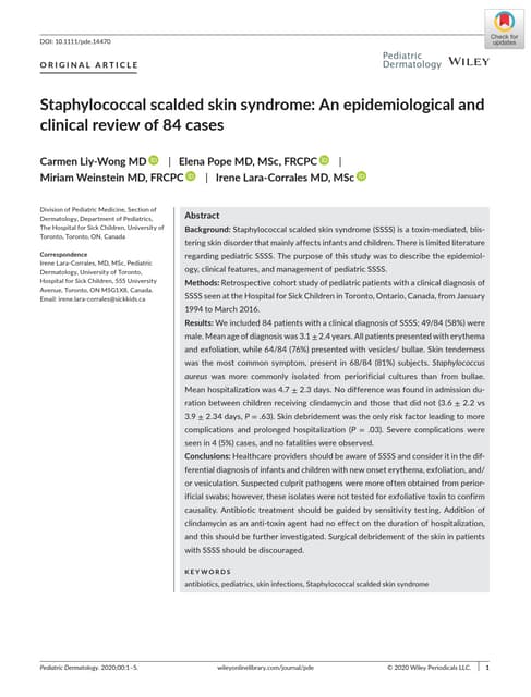 Staphylococcal Scalded Skin Syndrome Dermnet Nz