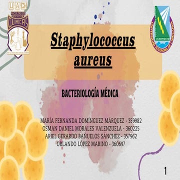 Staphylococcus aureus................... | PDF