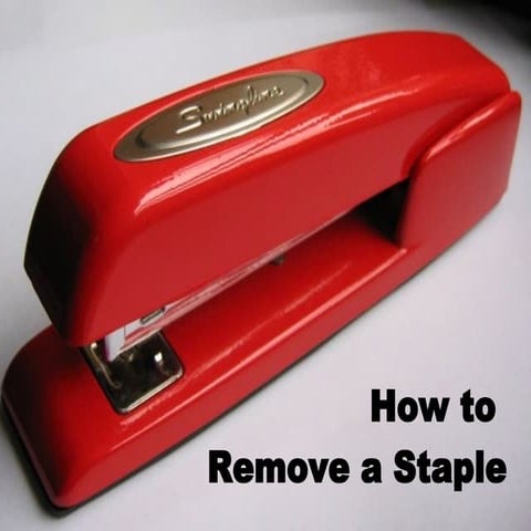 Staple Removal | PPT