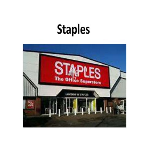 Staples inc | PPTX