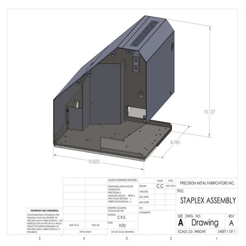 Stapler Chassis | PDF