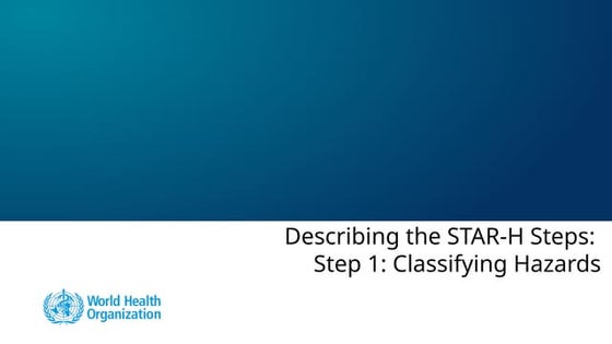 STAR-H drafting of actions next step spx | PPT