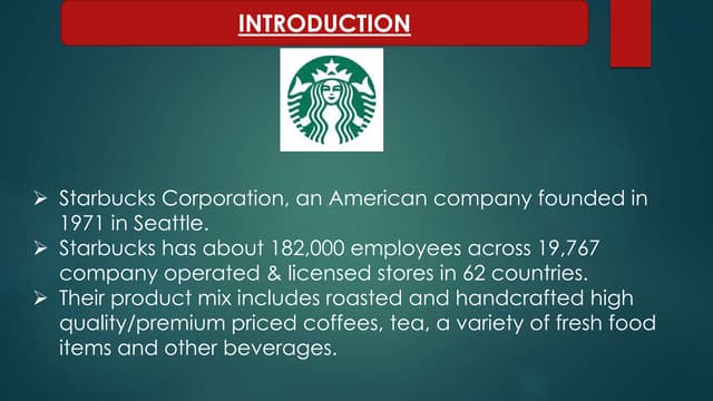 case study on starbucks | PPTX