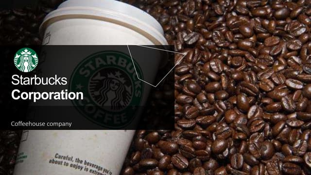 ORGANIZATIONAL STRUCTURE AT STARBUCKS | PPTX