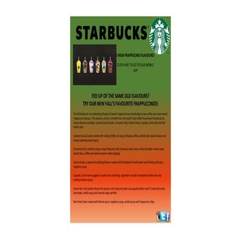 Starbucks email template | PPTX