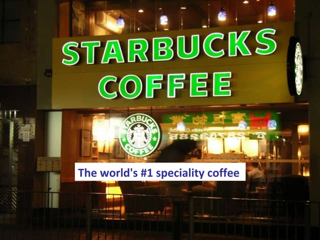 Starbucks Balanced Scorecard | PPTX