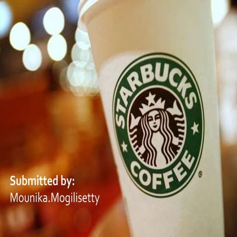 Starbucks ppt | PPTX