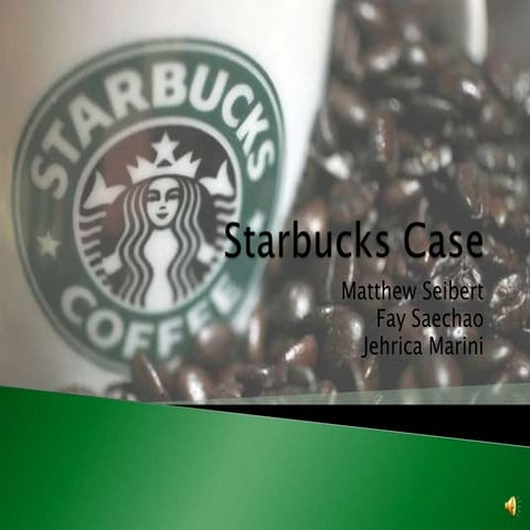 Starbucks Presentation | PPTX
